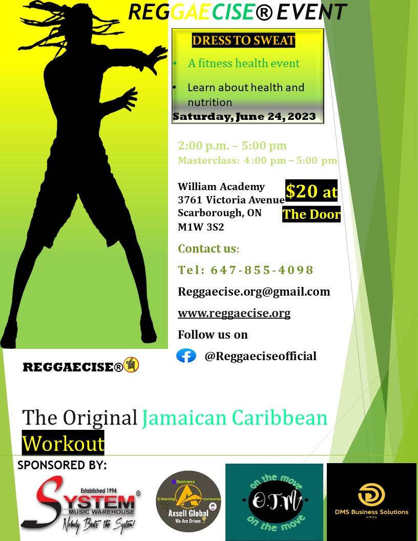 REGGAECISE® HEALTH & FITNESS EVENT – Reggaecise®